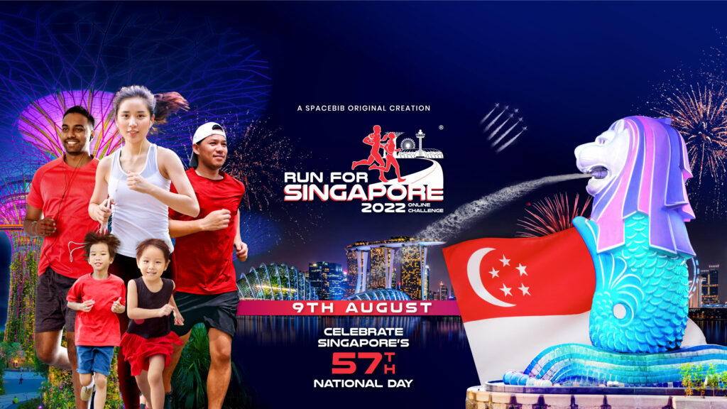 Run For Singapore - Singapore National Day Virtual Race SG57